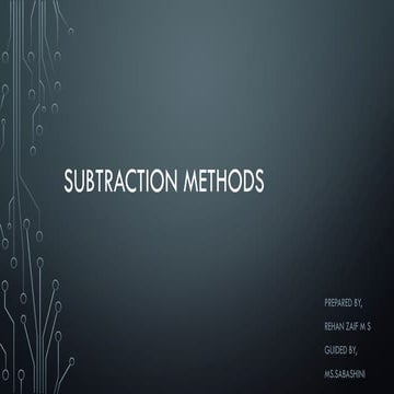 SUBTRACTION METHODS-SLC 2-REHAN ZAIF.pptx