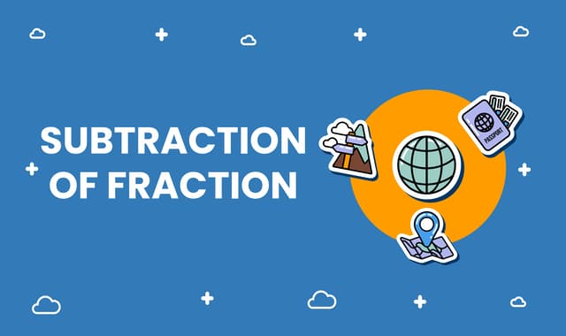 Adding and subtracting fractions | PPT
