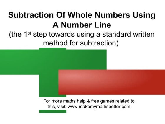 Subtraction Using an Expanded Method (part 3 of 5) | PPT