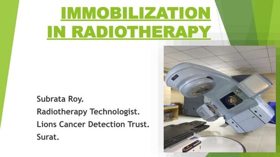 IMMOBILIZATION DEVICES IN RADIOTHERAPY.pptx