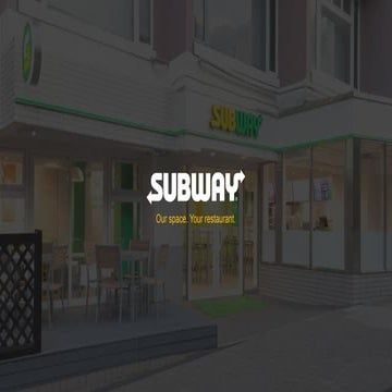 Subway® Asia Pacific Real Estate deck | PDF