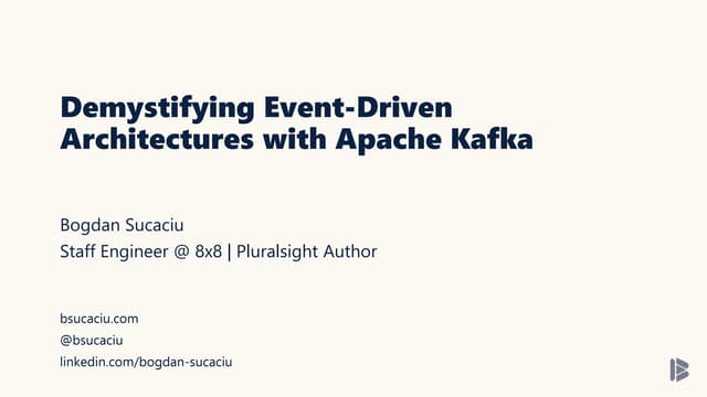 Demystifying Event Driven Architectures With Apache Kafka Ppt 6608