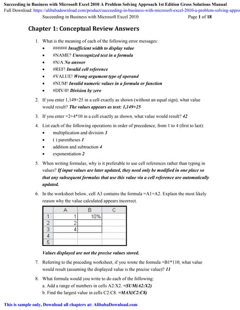 Microsoft excel | PPT