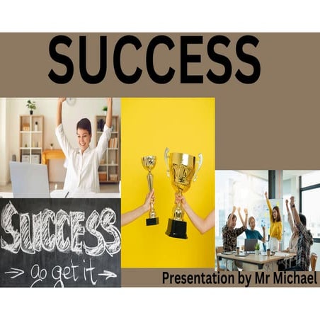 SUCCESS.pdf. ESL presentation about success | PDF
