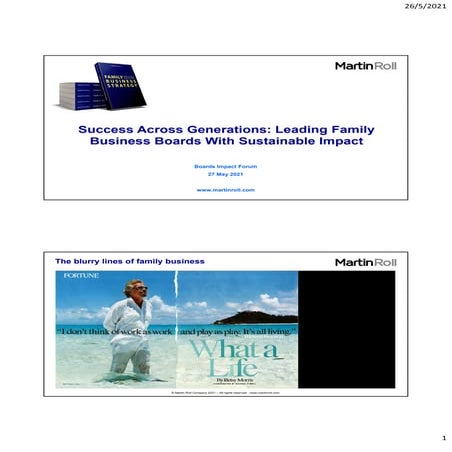 Success across-generations-boards-impact-forum-martin-roll-270521 | PDF