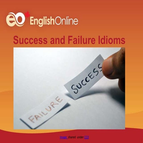 Success and Failure Idioms | PPTX