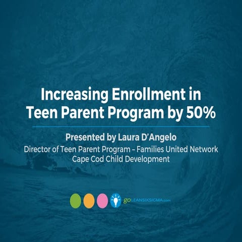 SUCCESS STORY: Increasing Enrollment in Teen Parent Program by 50% | PPT