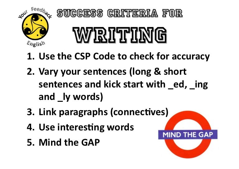 Success Criteria For Reading And Writing success-criteria-for-reading-and-writing
