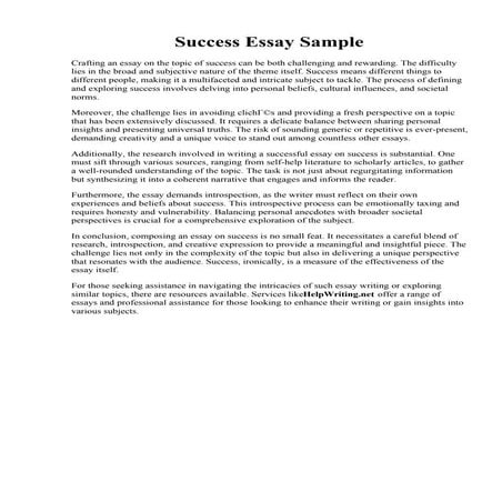 Success Essay Sample.pdf