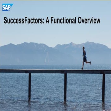 SuccessFactors Functional Overview - with SAP Business One.pdf | Resume ...