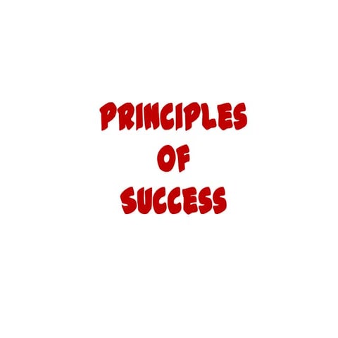 Seeds of success by Jack Myrick | PPTX