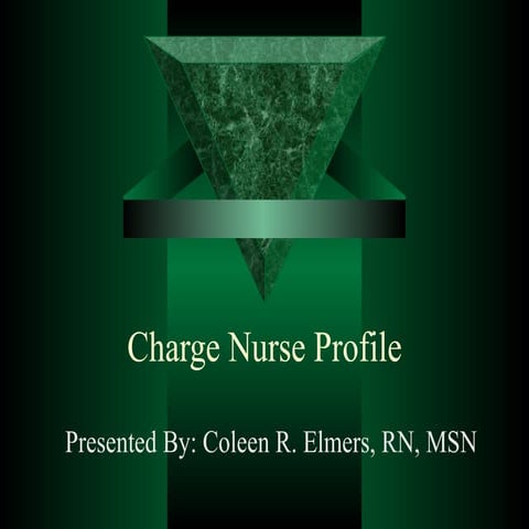 Successful charge nurse | PPT