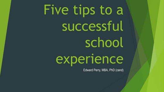 Successful college experience | PPT