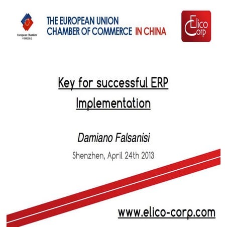 Successful ERP implementation Seminar | PDF
