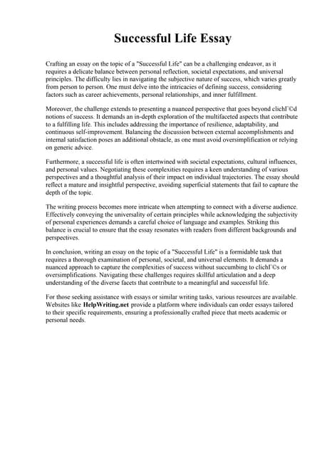 What Is Success Essay.pdf