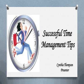 Successfull time management | PPTX