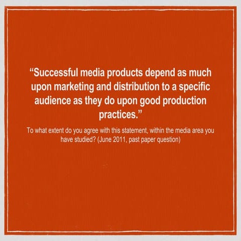 Successful media products | PPT
