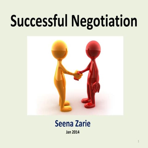 Successful negotiation | PDF