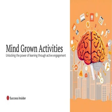 Mind Grown Activities for Personal Growth: Success Insider’s Top Picks ...