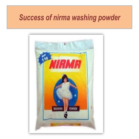 Success of nirma washing powder | PPTX