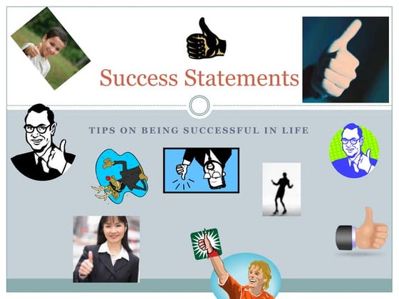 Student success statement | PPT