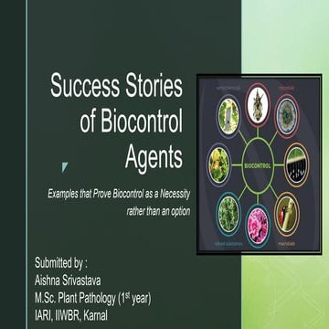Success Stories of Biocontrol Agents final..pptx