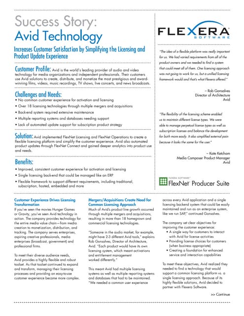 FlexNet Producer Suite Nokia Success Story | PDF