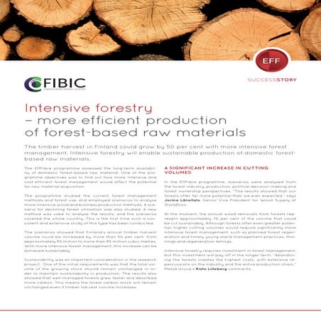 Intensive forestry | PDF