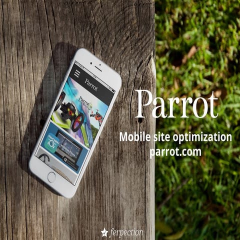 Success Story: optimizing Parrot mobile site | PPT