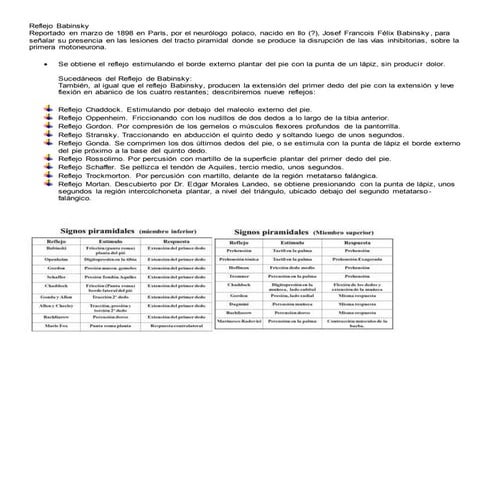 Paresia y Parestesia | PDF