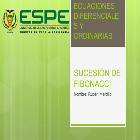 Sucesiones de fibonacci en el cuerpo humano | PPTX