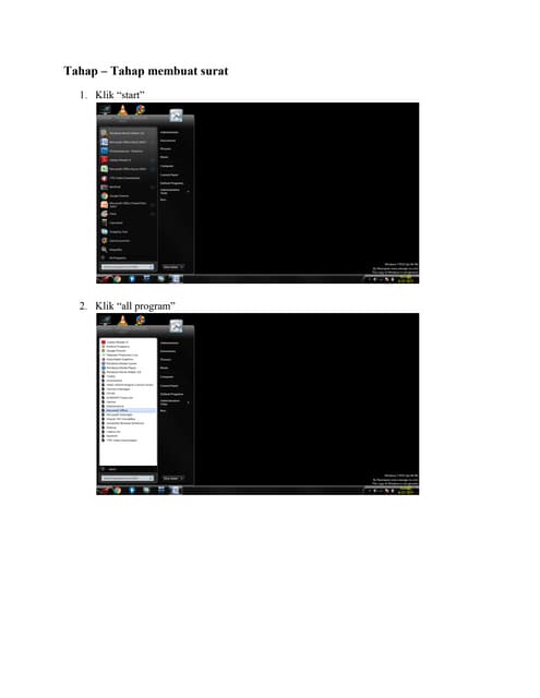 Tutorial membuat cop surat | PDF
