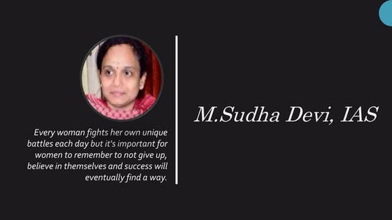 Sudha devi ias Courage | PDF