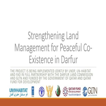 Strengthening Land Governance through Participatory Mapping and Data Management in the ...