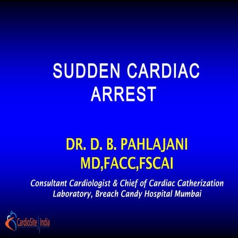 Comprehensive Overview of Sudden Cardiac Arrest and Death Syndromes | PPTX