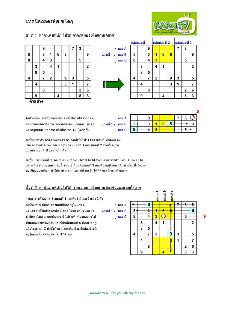 Sudoku Tips sudoku-tips