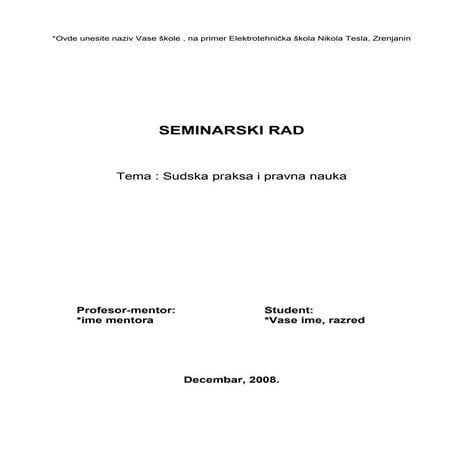 Sudska praksa i pravna nauka | PDF