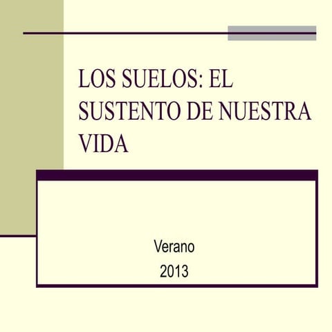 Suelos | PPT