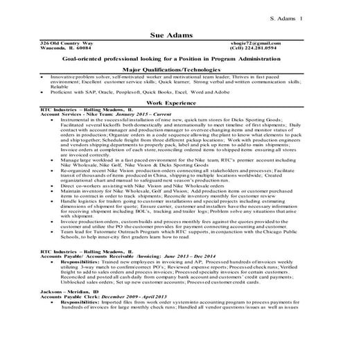Sue's resume (1) | DOCX