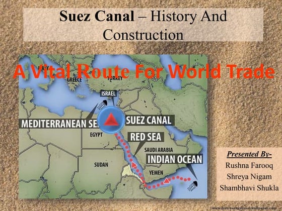 suez canal and world economy | PPTX | Africa Travel | Travel Locations