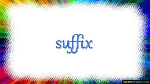 5th Grade Prefixes, Suffixes & Roots | PPTX