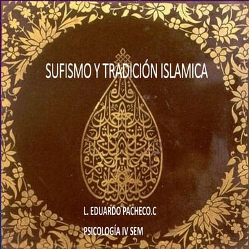 Sufismo y tradición islamica | PPTX