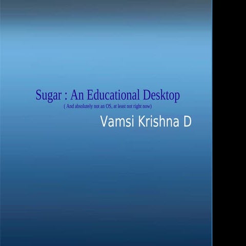 Introduction to Sugar | PPT