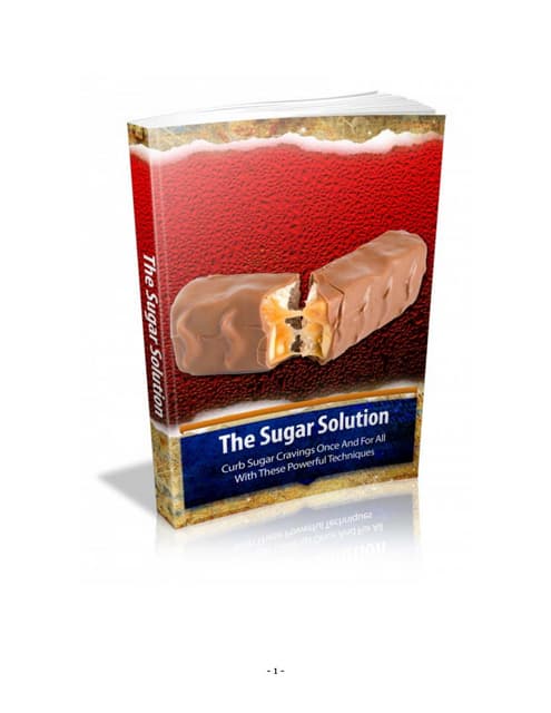 The sugar solution | Blood Sugar | PDF