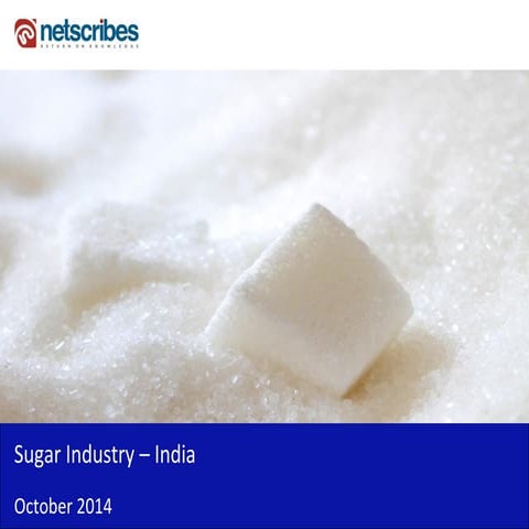 Market Research Report : Sugar industry in india 2014 - Sample | PDF