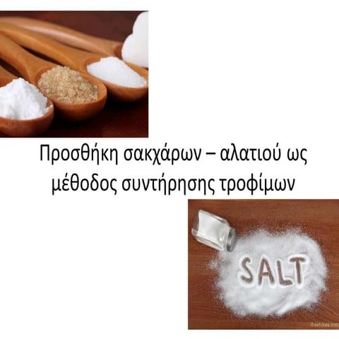 Sugar and salt as food preservation method | PDF