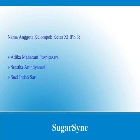 Sugarsync | PPT