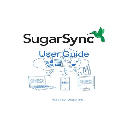 Sugar sync user's_guide | PDF