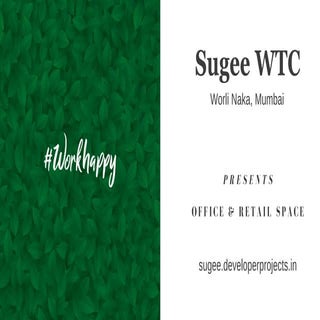 Sugee WTC Mumbai Brochure | PDF