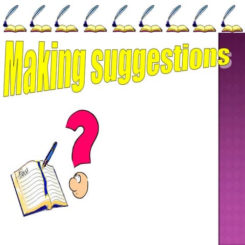 Suggestion | PPT